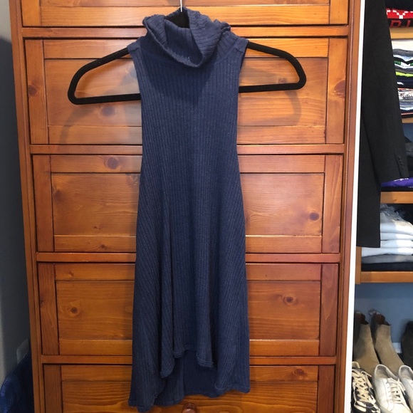 Free People | Tops | Free People No Sleeve Turtle Neck | Poshmark